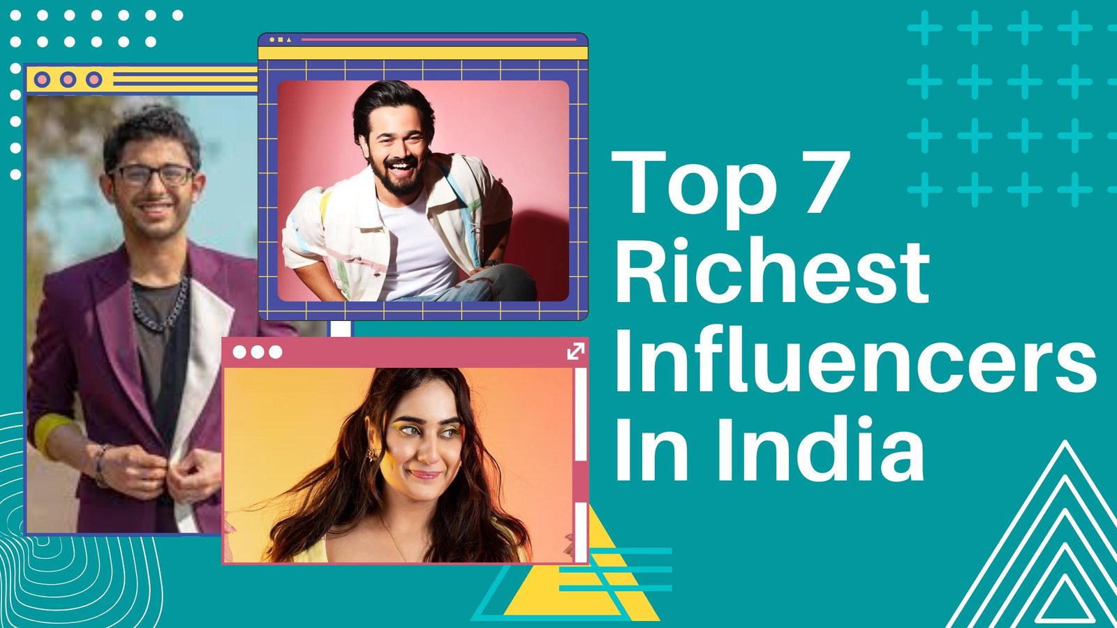 Top 7 Richest Influencers in India 2024 | Success Stories ...